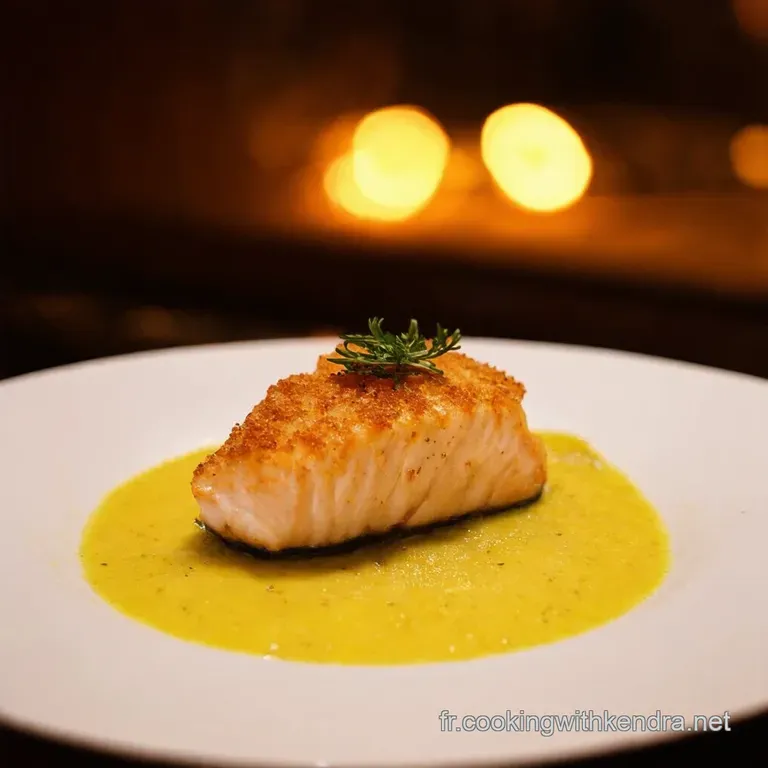 Filets de poisson croustillants et sauce citron Le dîner…